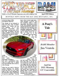 Newsletters – Bay Area Mustangs